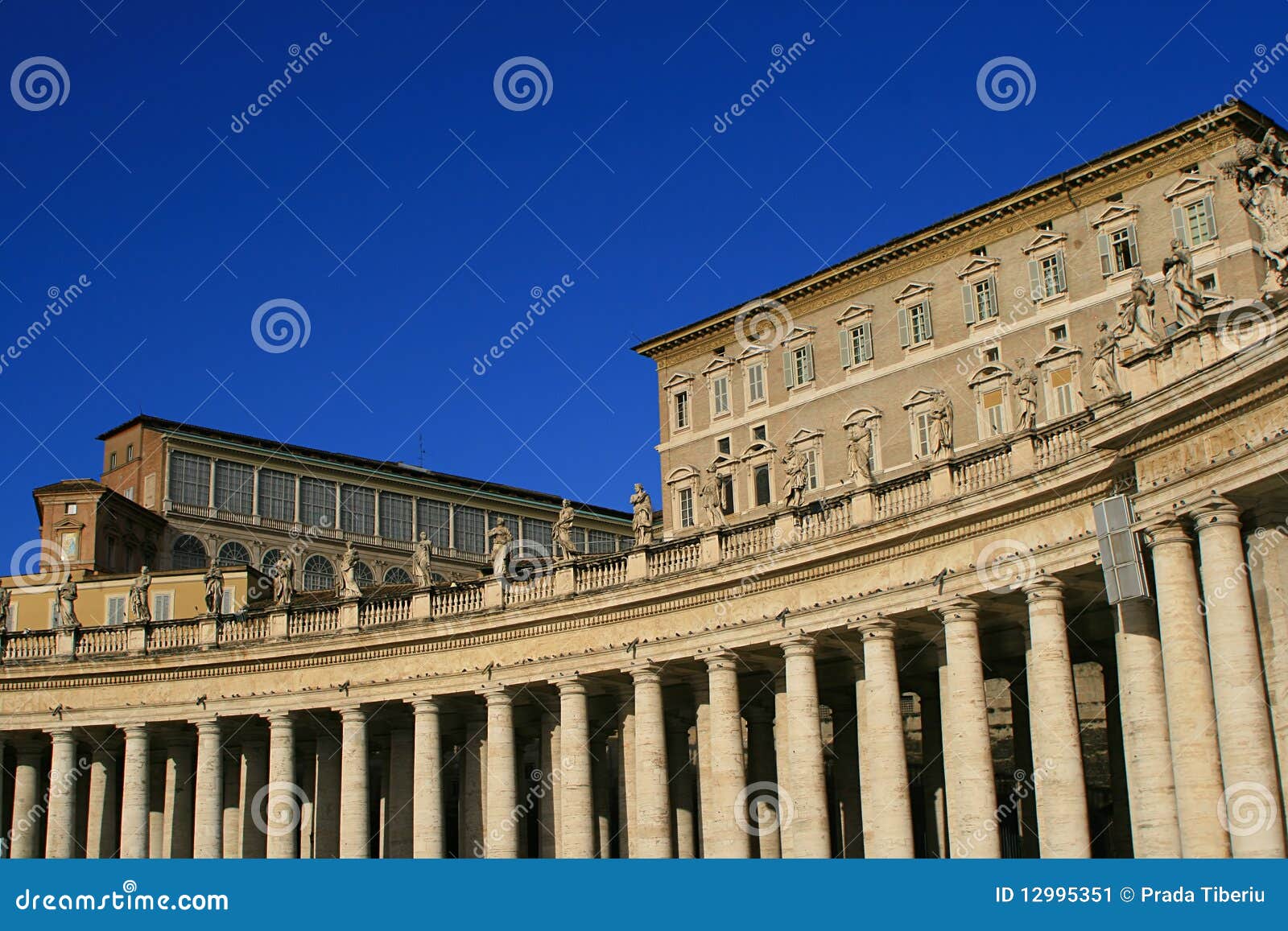 Historic Roman Building Stock Image - Image: 12995351
