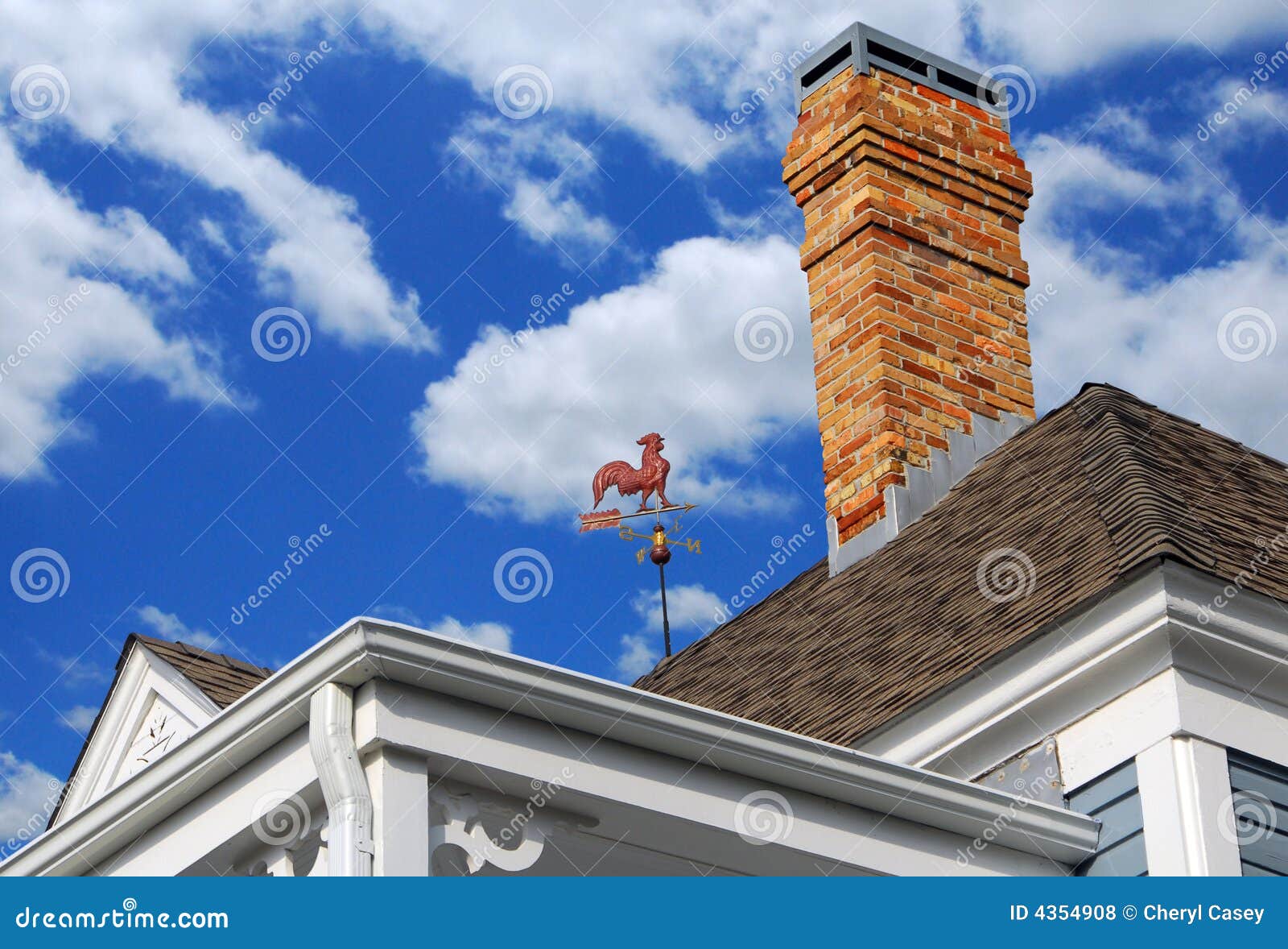Historic Rooftop stock photo. Image of antique, tile, house - 4354908