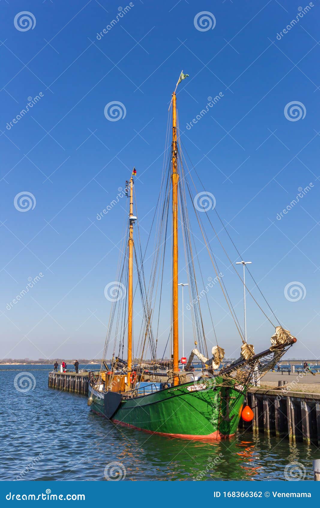 Historic Sailing Ship in the Harbor of Stralsund Editorial Photography ...