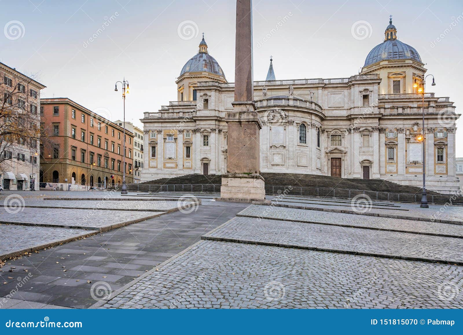 Saint Mary Maggiore Basilica in Rome Stock Photo - Image of europe ...