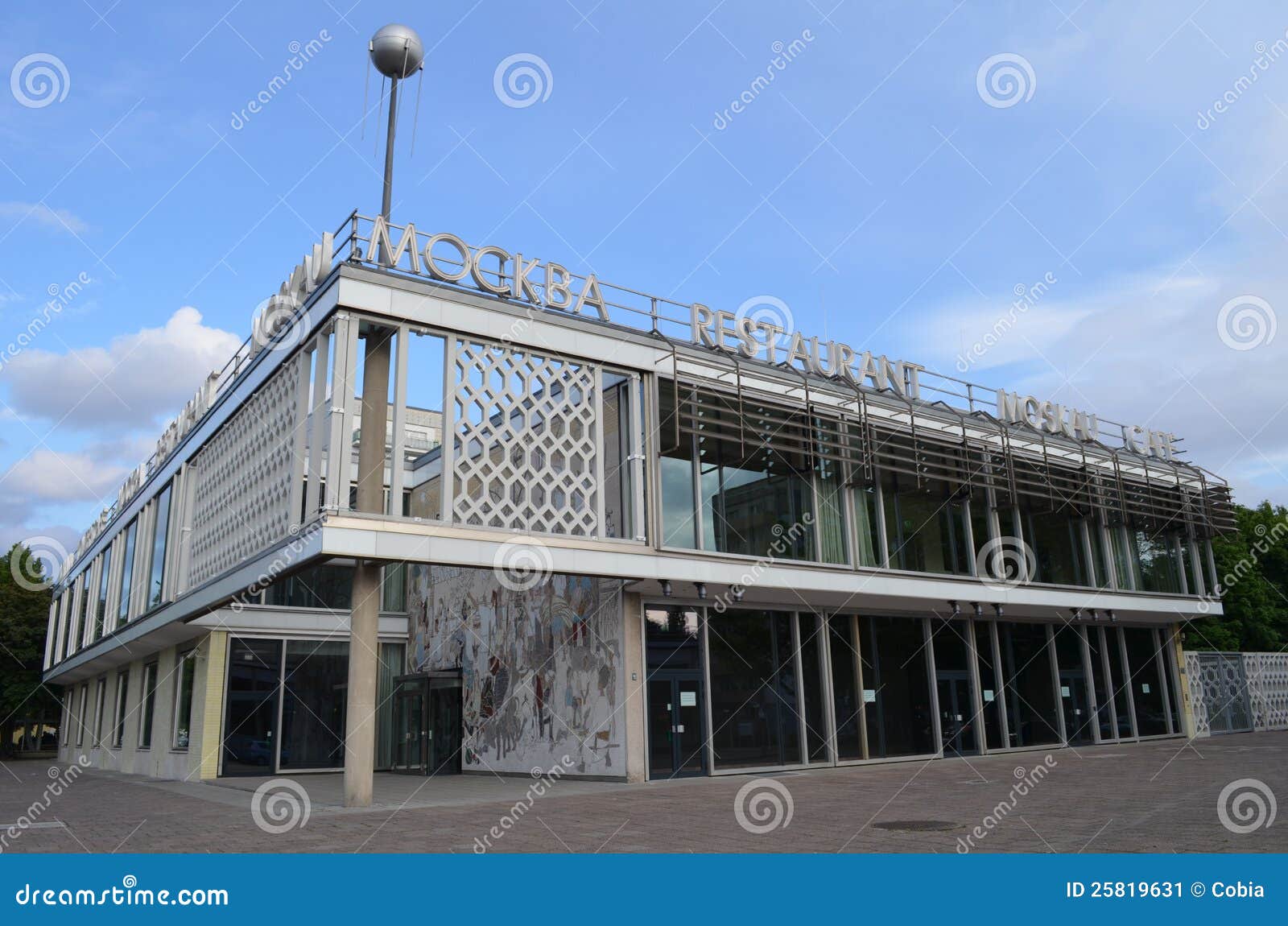 Historic Socialistic Cafe Moscow in Berlin Editorial Photo - Image of ...
