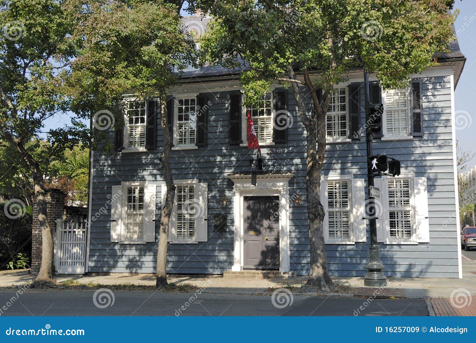 Historic Southern Home stock image. Image of carolina - 16257009