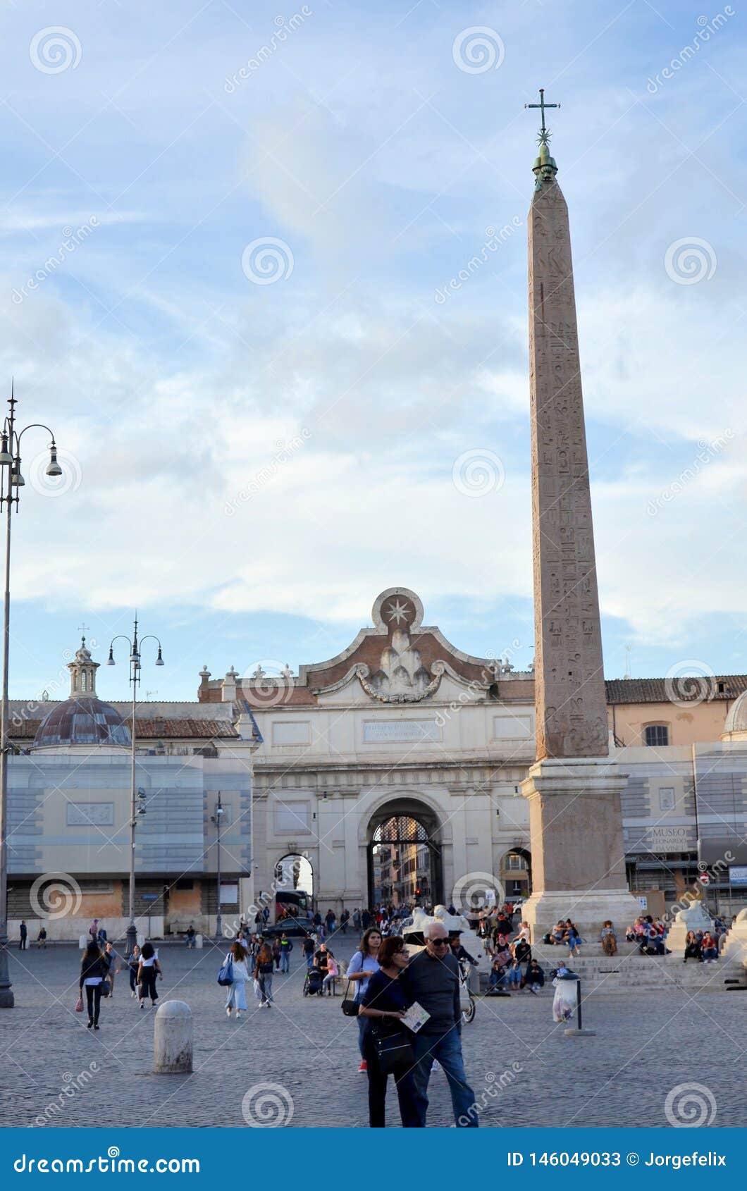Famous square in Rome editorial stock photo. Image of italy - 146049033
