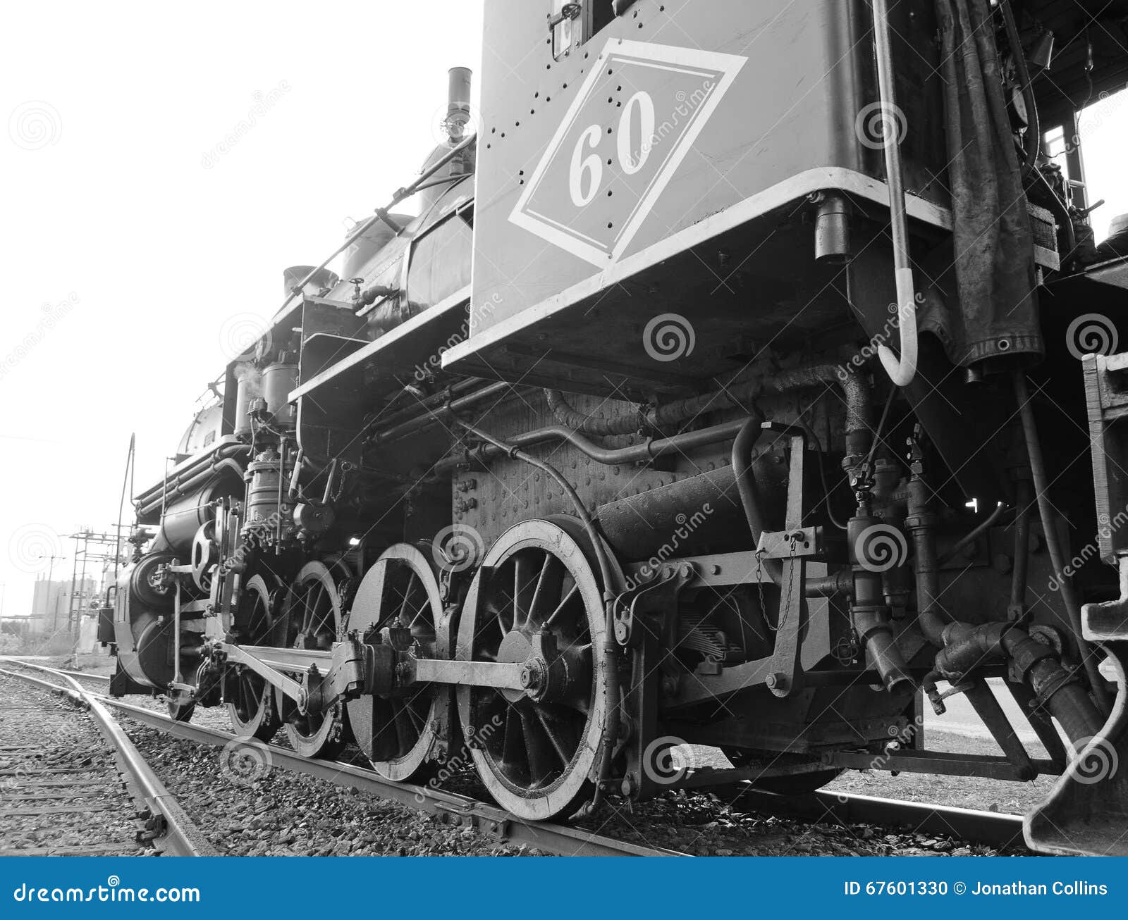 A Historic Steam Engine Waits To Depart with Passengers Stock Photo ...