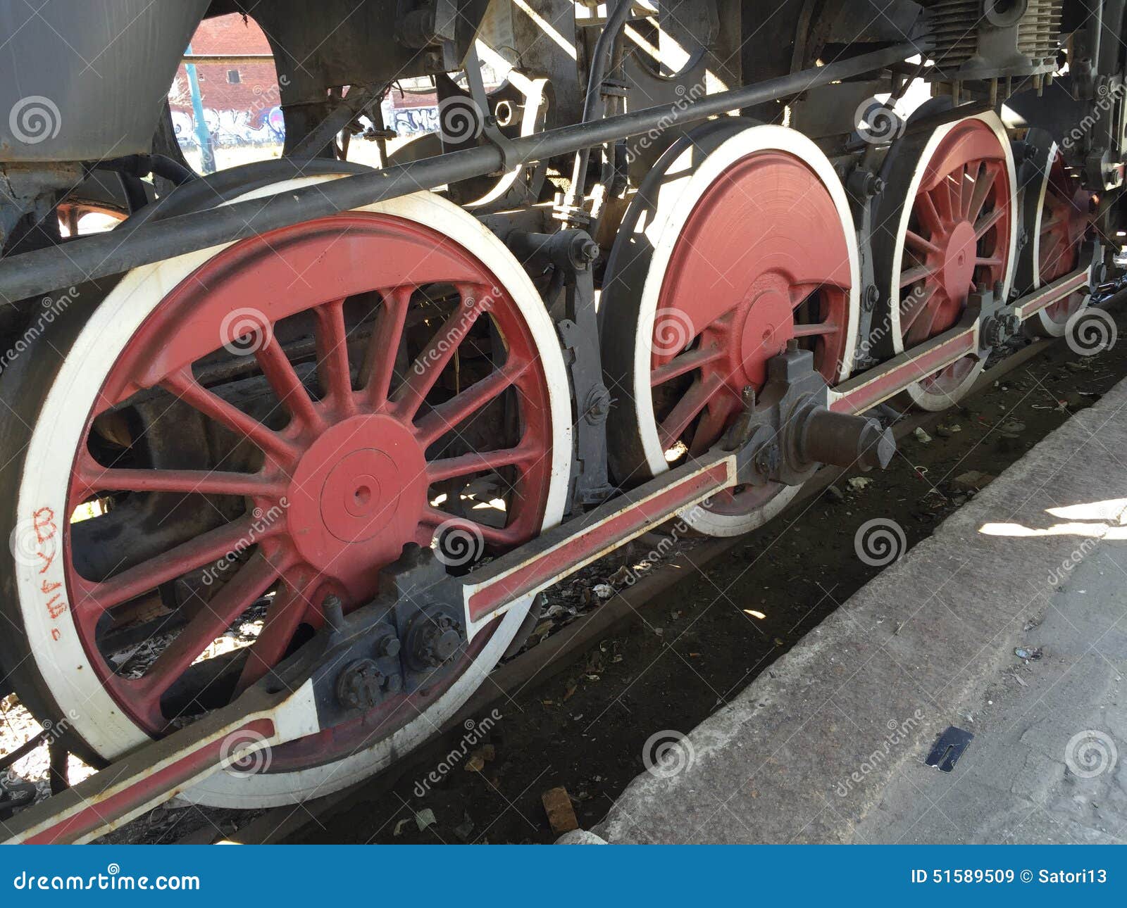 Historic steam engine stock image. Image of machinery - 51589509