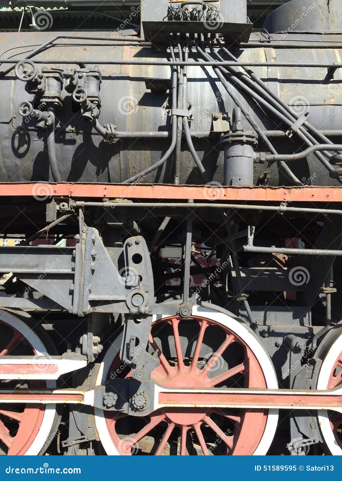 Historic steam engine stock image. Image of powerful - 51589595