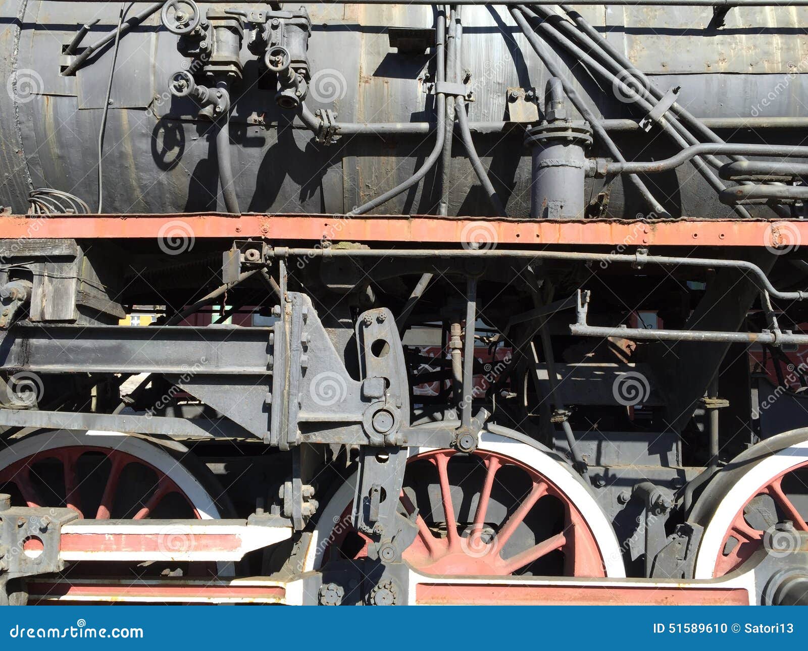 Historic steam engine stock photo. Image of obsolete - 51589610
