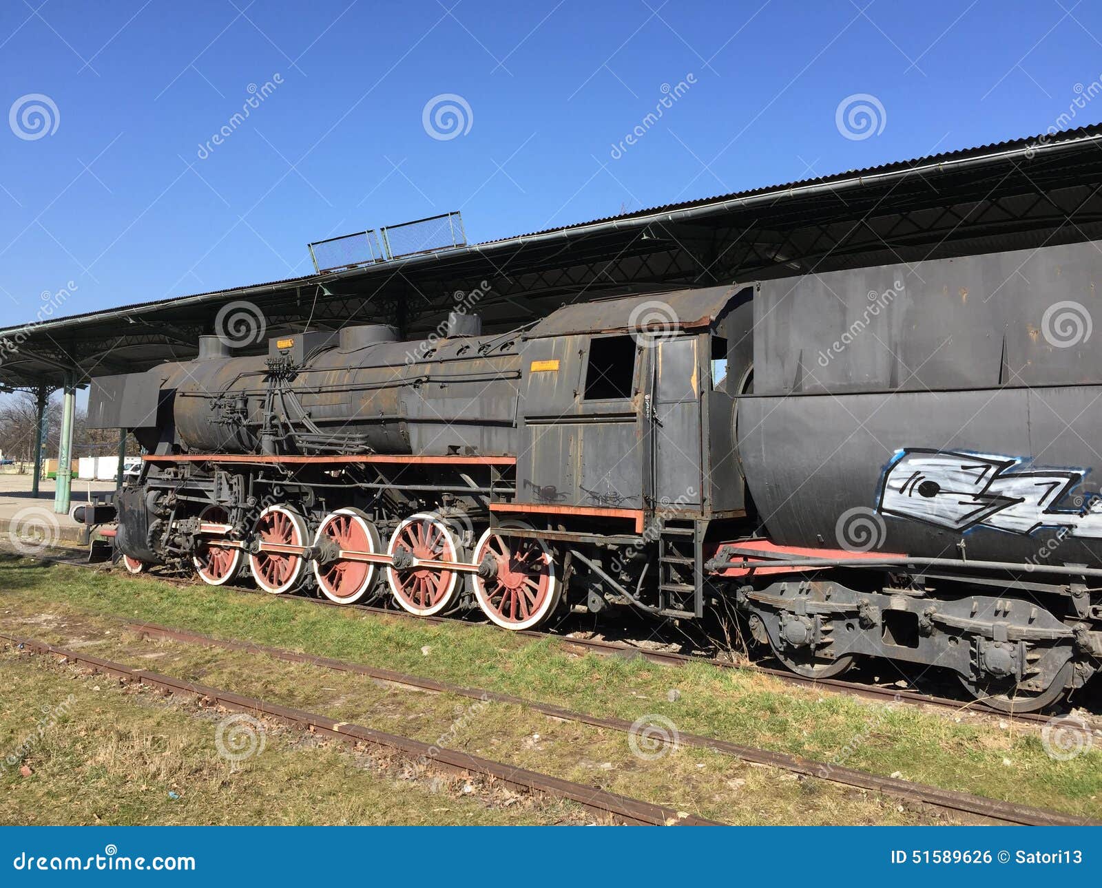 Historic steam engine stock photo. Image of industry - 51589626