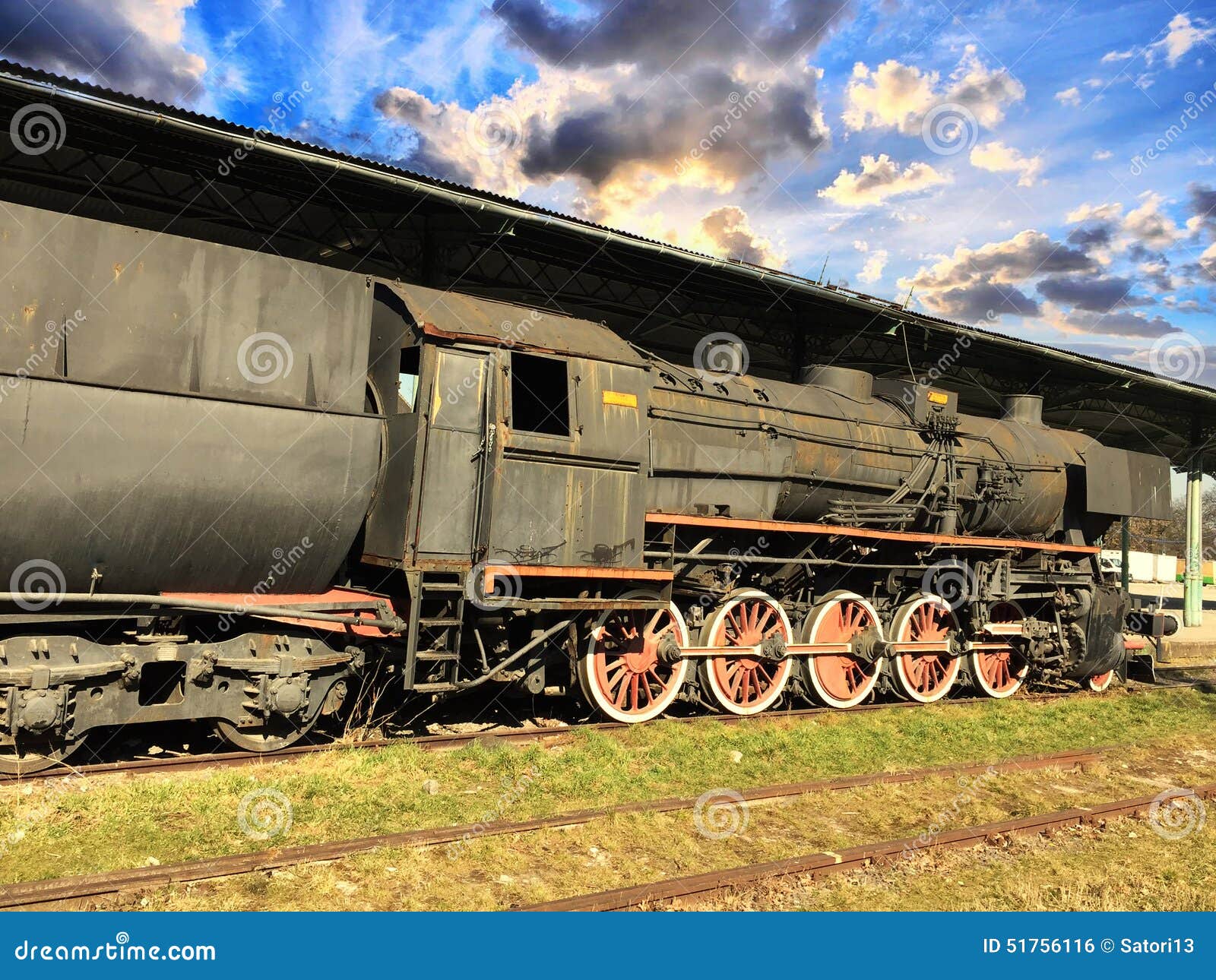 Historic steam engine stock photo. Image of mechanical - 51756116