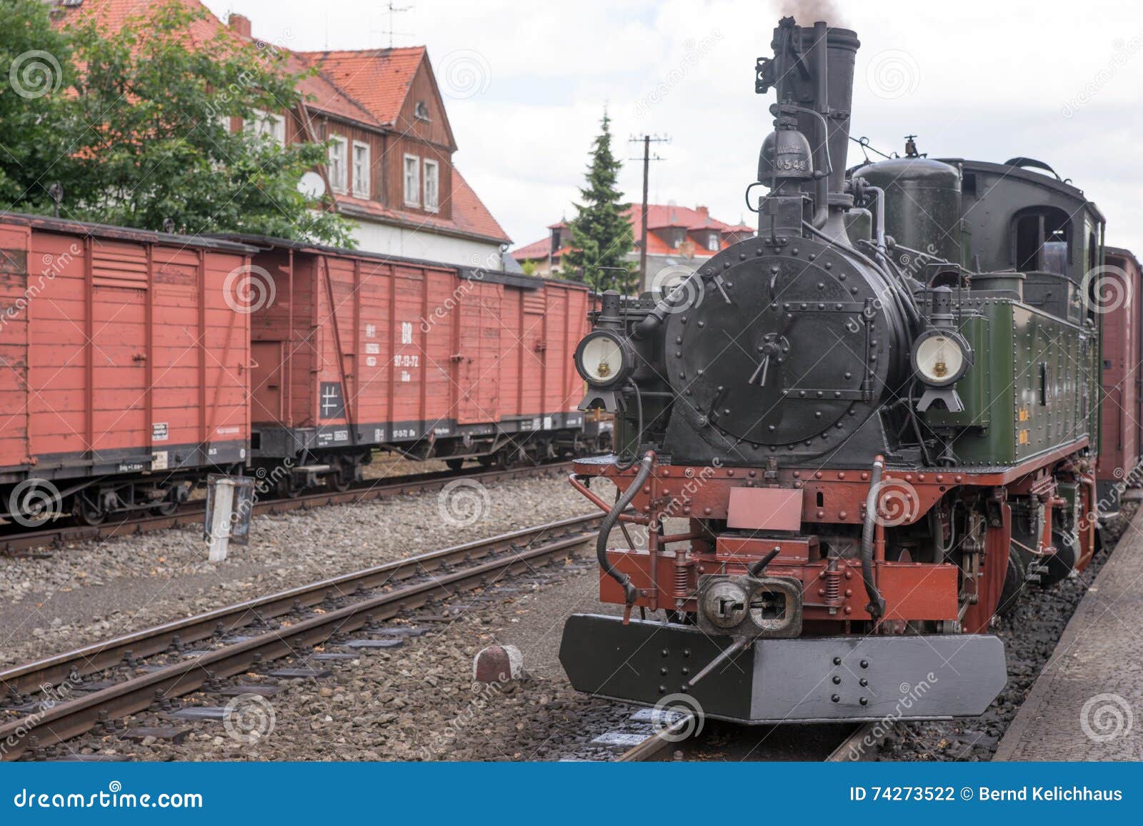 Powered Railway Motor Trolley At Glenbrook Vintage Railway Stock Photo ...