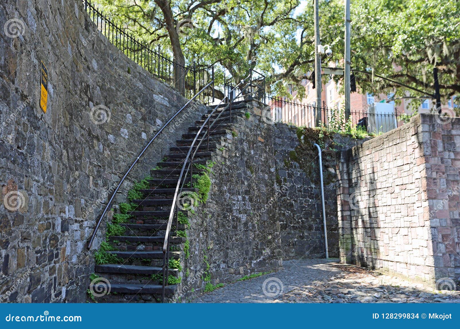 Historic steps stock photo. Image of stairs, attraction - 128299834