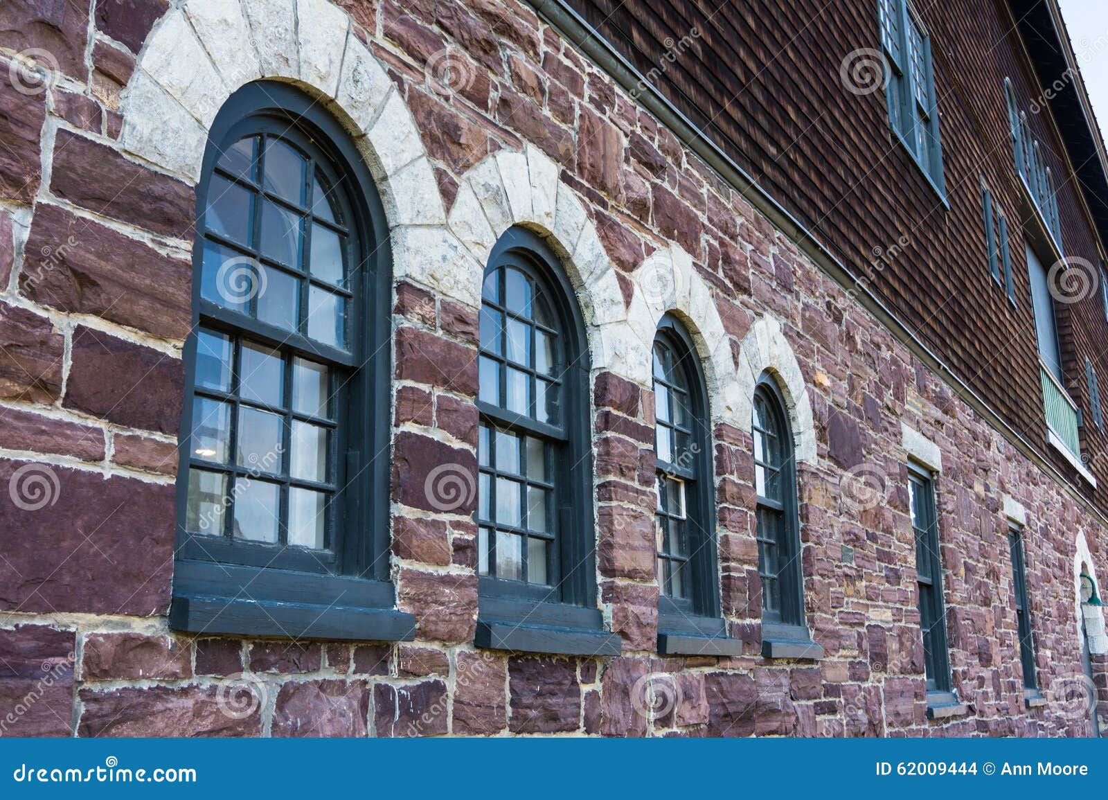Historic Stone Arched Windows Stock Photo - Image of windows, stone ...