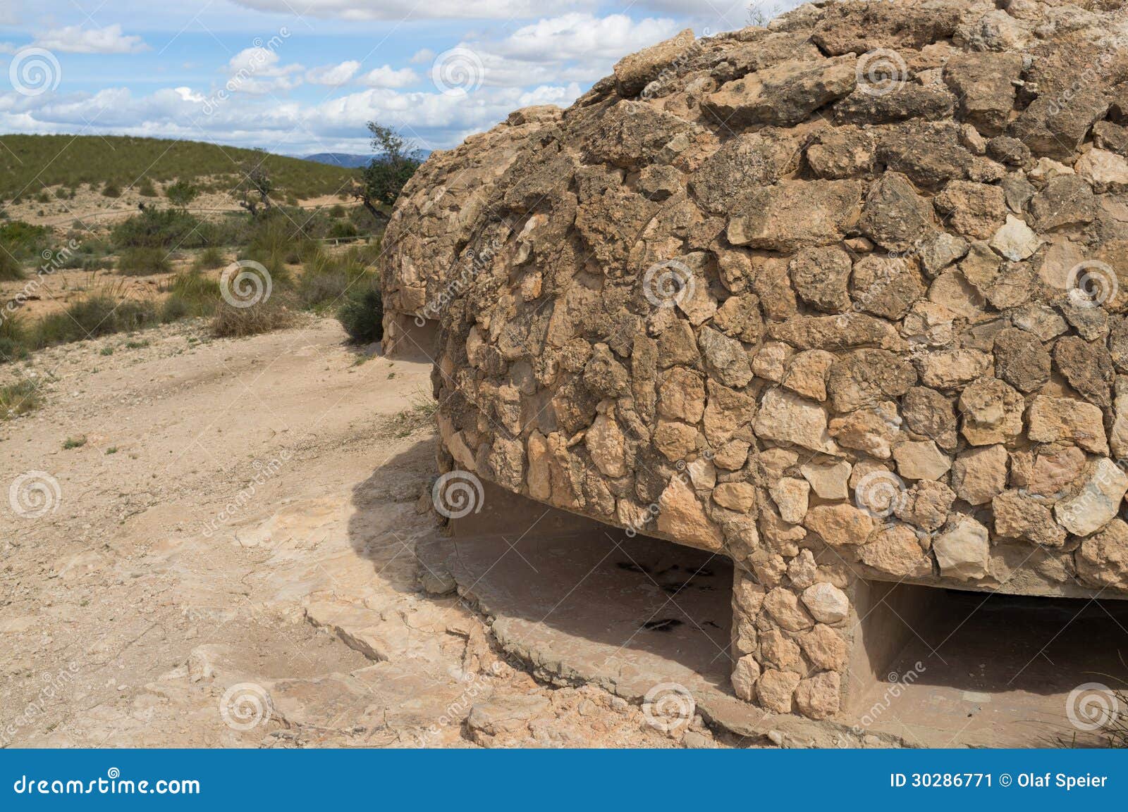Historic bunker stock image. Image of europe, fortification - 30286771