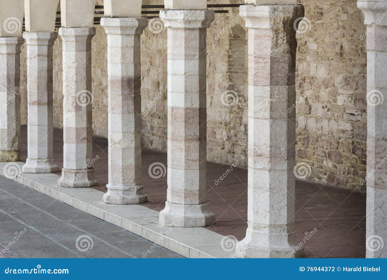Historic stone pillars stock photo. Image of exterior - 76944372