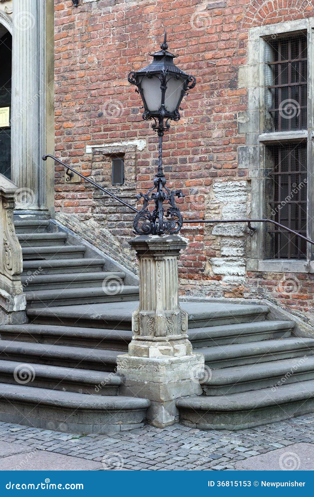 The historic streetlight stock image. Image of culture - 36815153