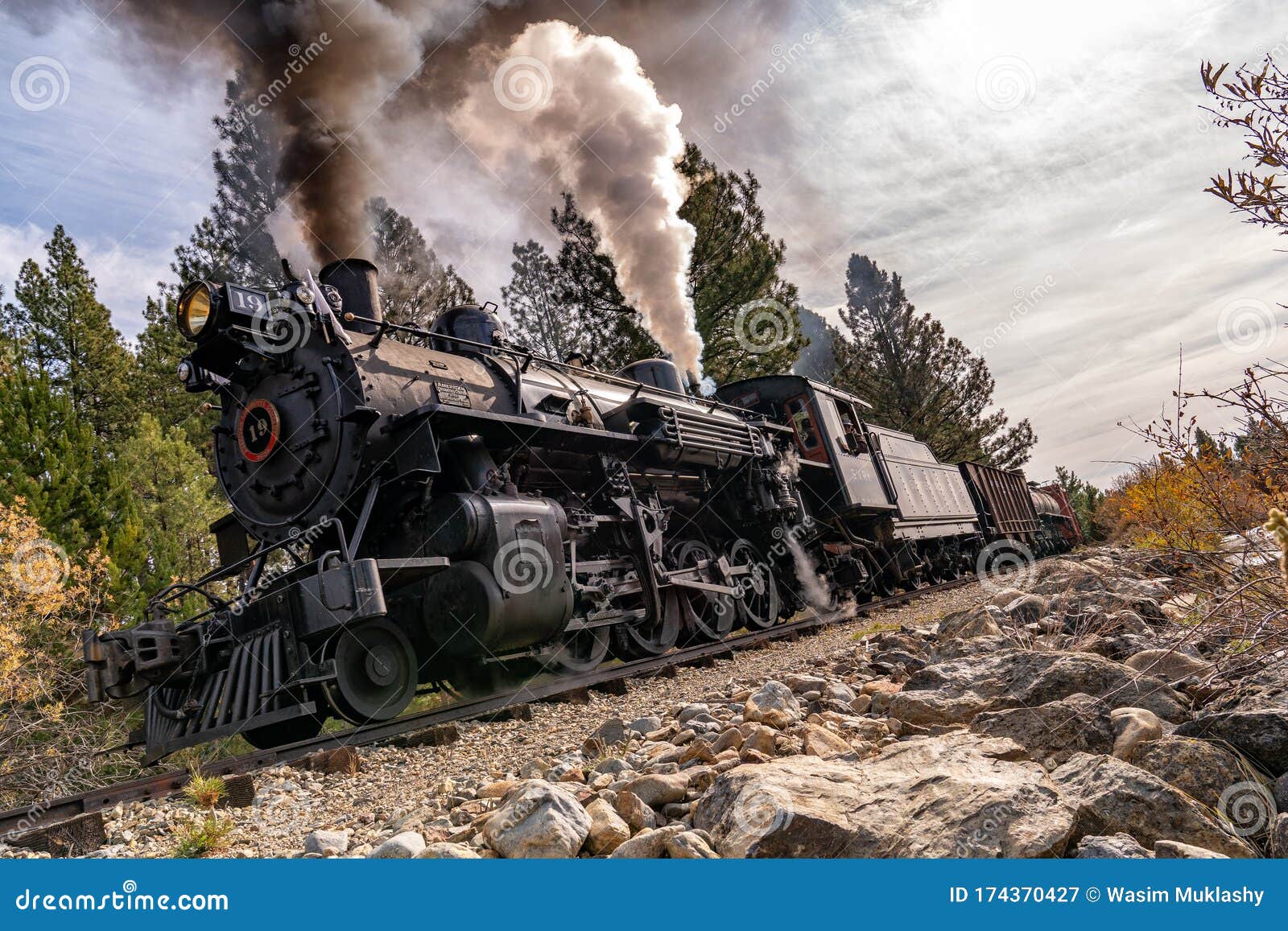 The Historic Sumpter Valley Railroad in Central Oregon Editorial ...