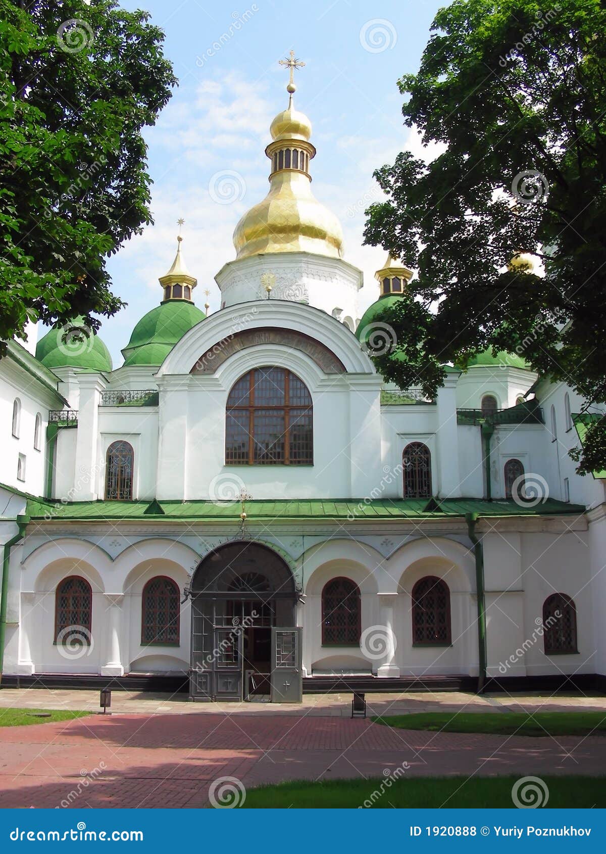 Historic temple in Kiev stock photo. Image of architecture - 1920888