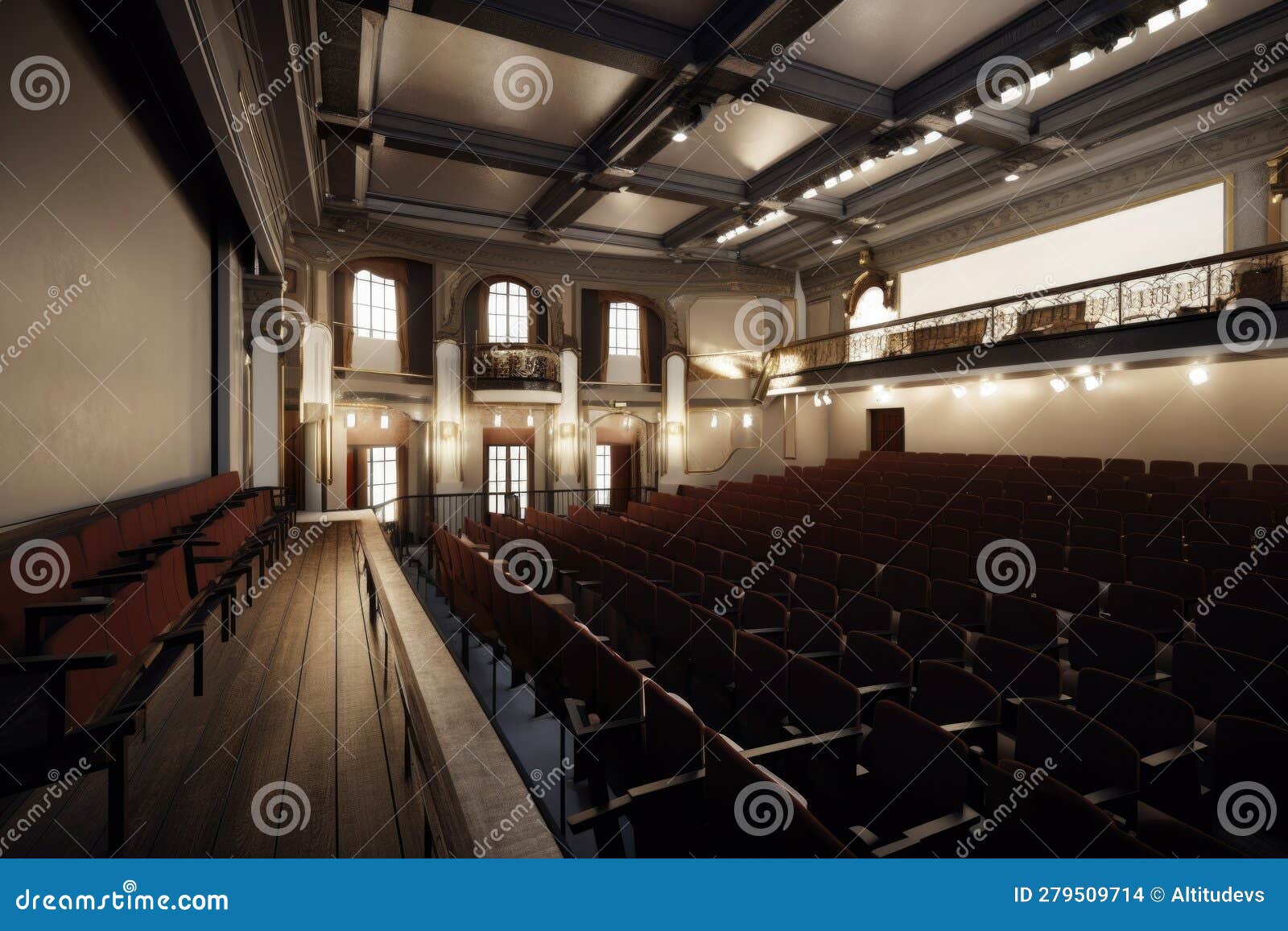 Historic Theater Being Transformed into Modern Cinema Complex Stock ...