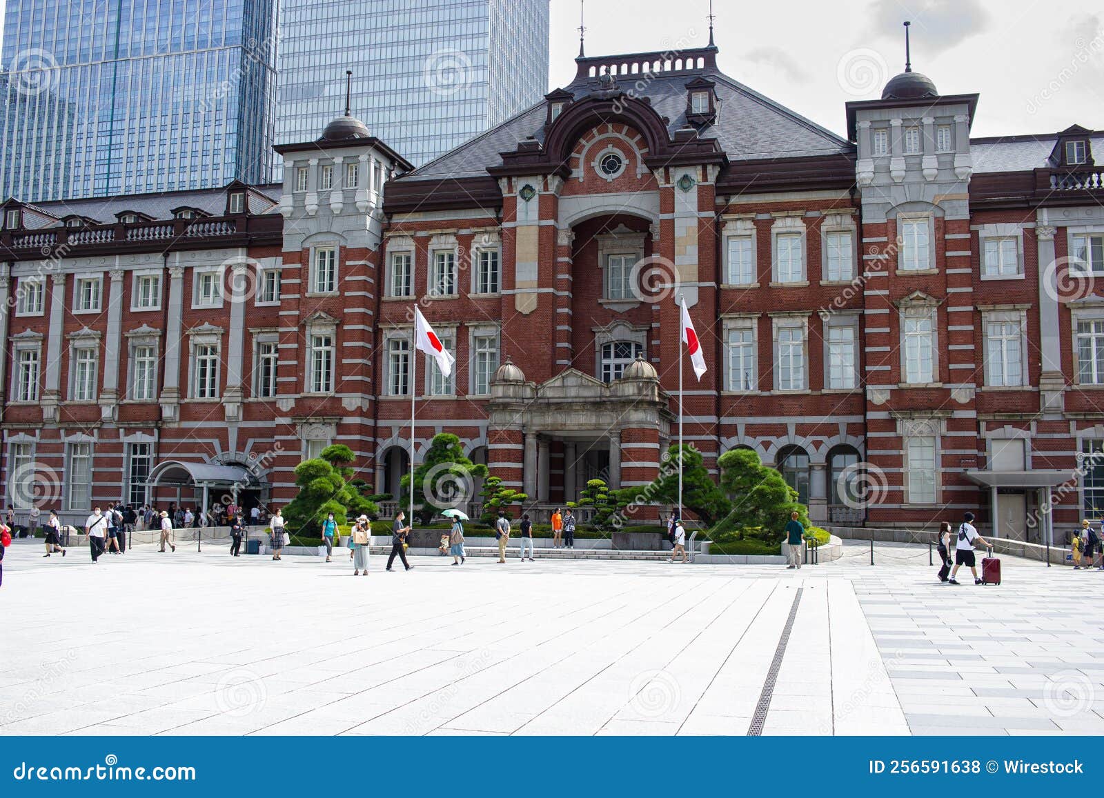 Historic Tokyo Station Marunouchi Central Gate Editorial Stock Photo ...