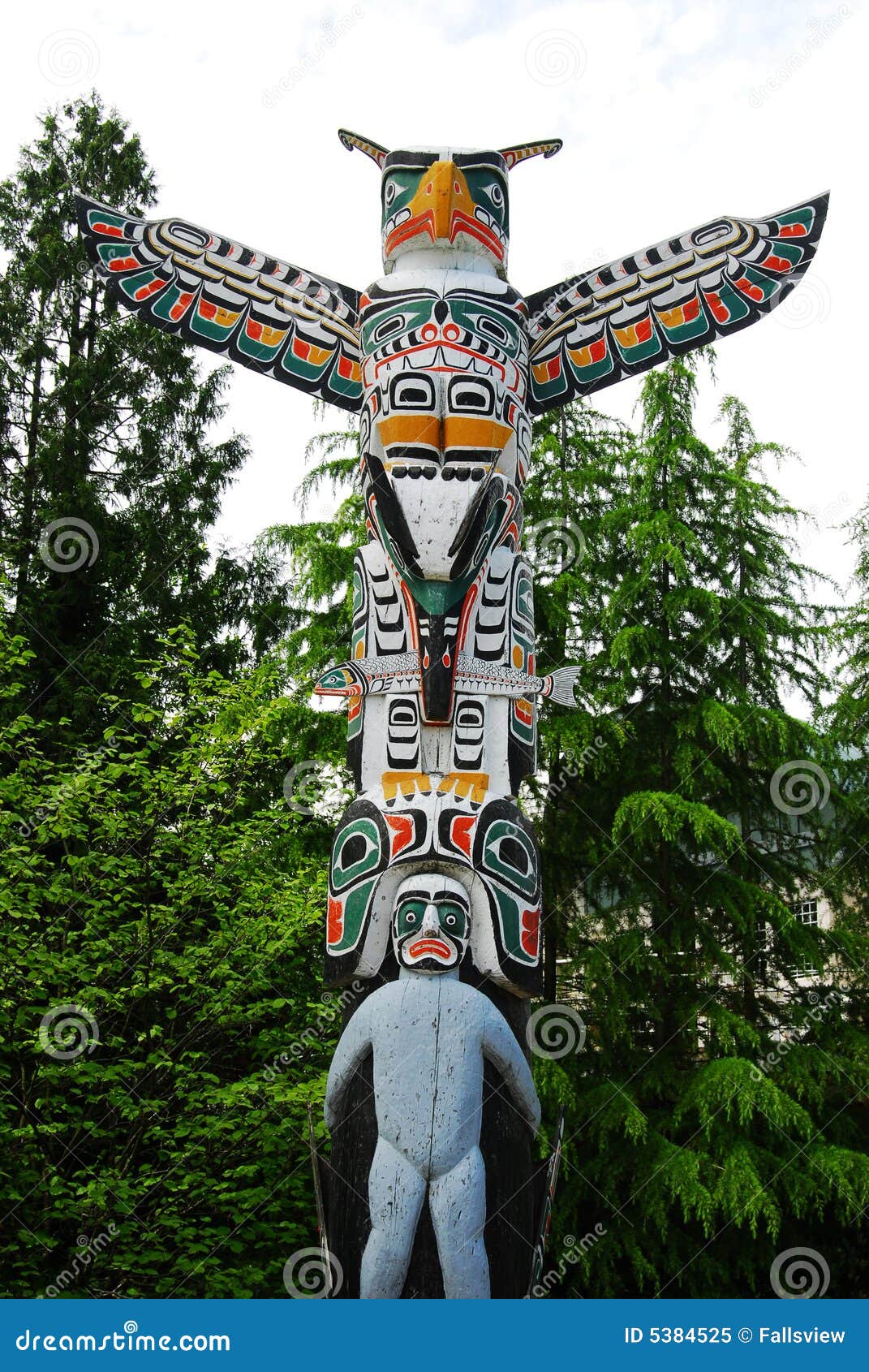Cherokee Thunderbird Totem