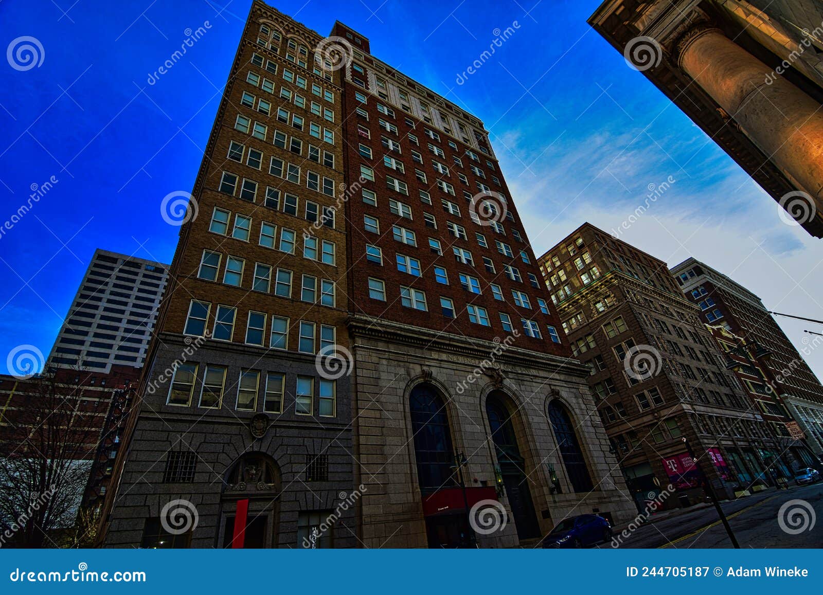 Historic Tower Group in Downtown Kansas City MO Editorial Photography ...