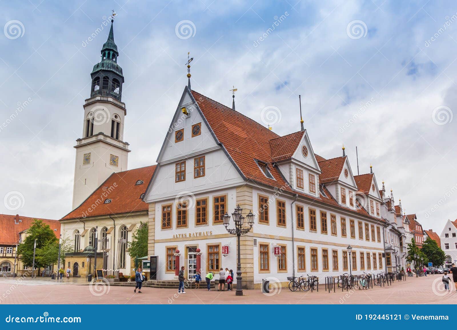 Historic Town Hall on the Market Square of Celle Editorial Photo ...