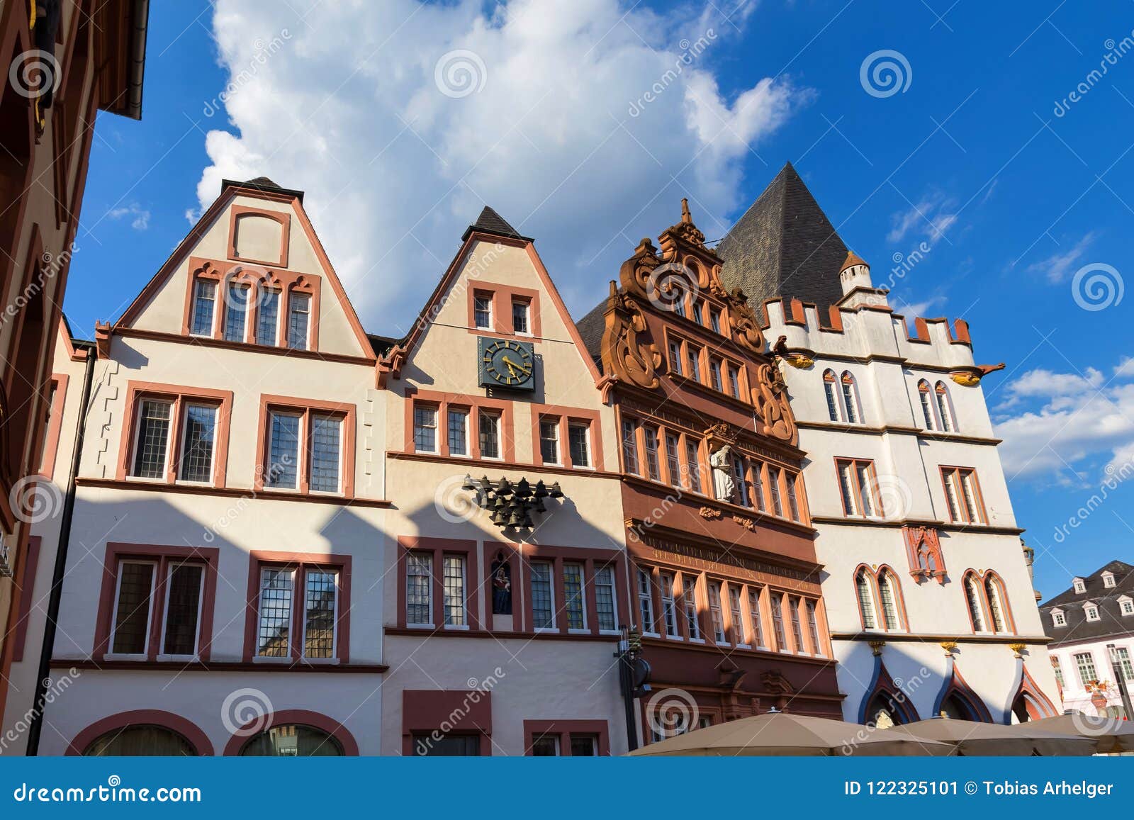 Historic Trier Town in Germany Stock Image - Image of europe, germany ...
