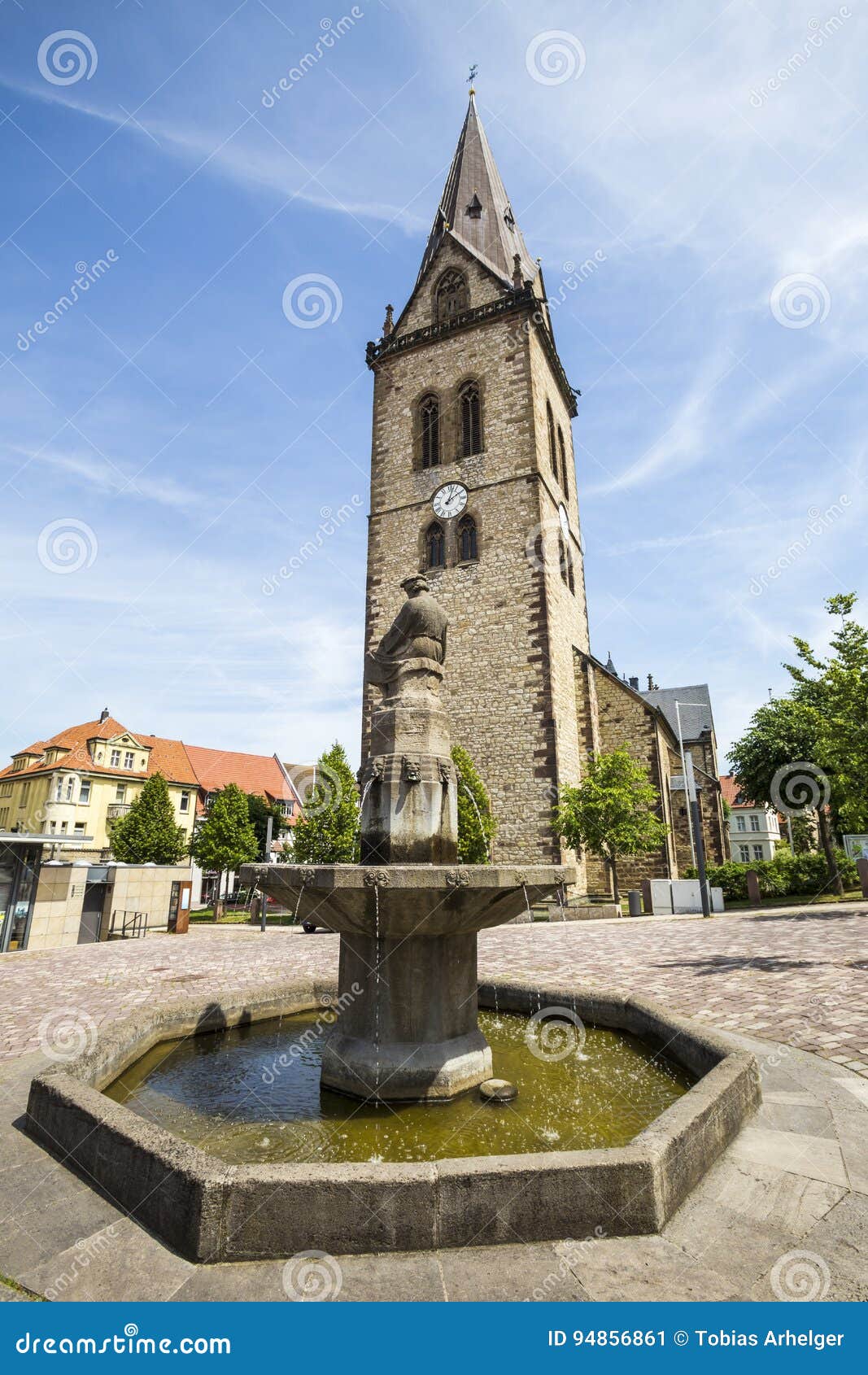 Historic Town Warburg Germany Stock Image - Image of sightseeing ...