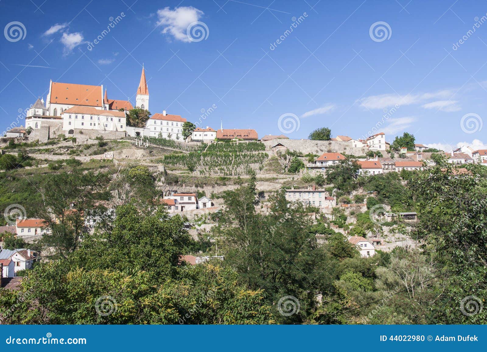 Historic Town Znojmo, Czech Republic Stock Photo - Image of town ...