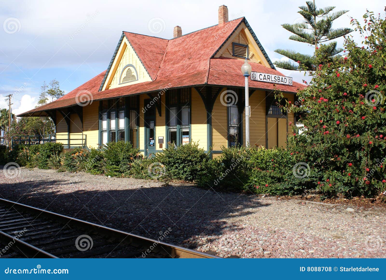 Historic Train Depot stock photo. Image of transportation - 8088708