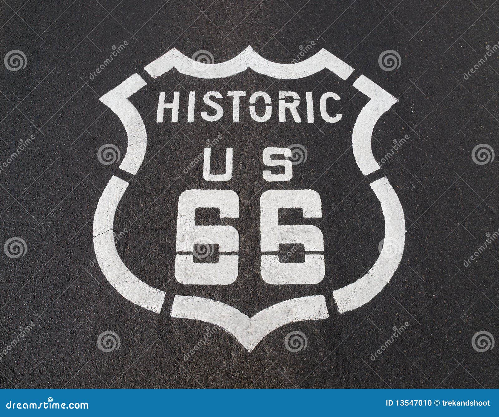 Historic US 66 stock photo. Image of travel, heritage - 13547010