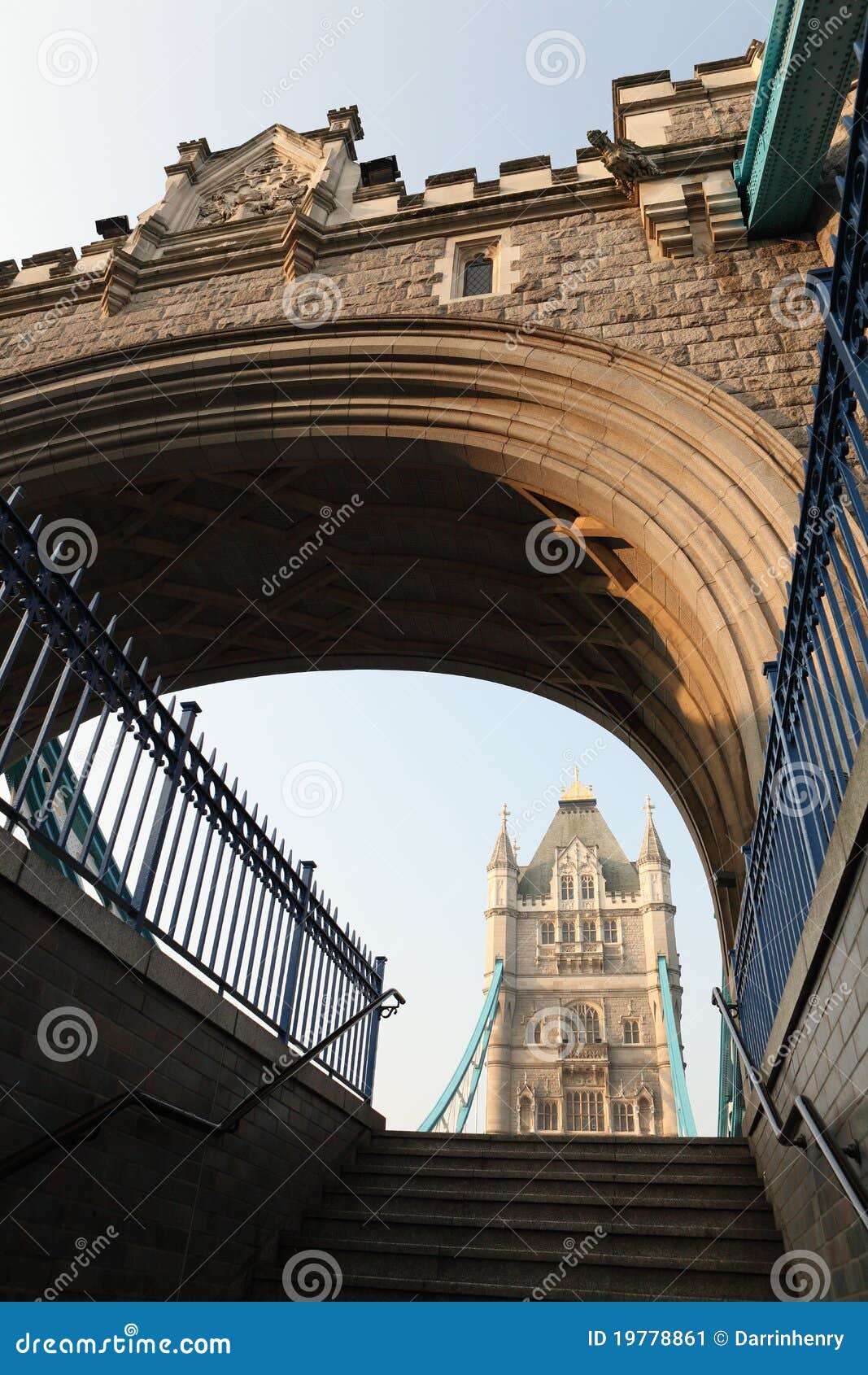 Historic Victorian Tower Bridge in London England Stock Image - Image ...