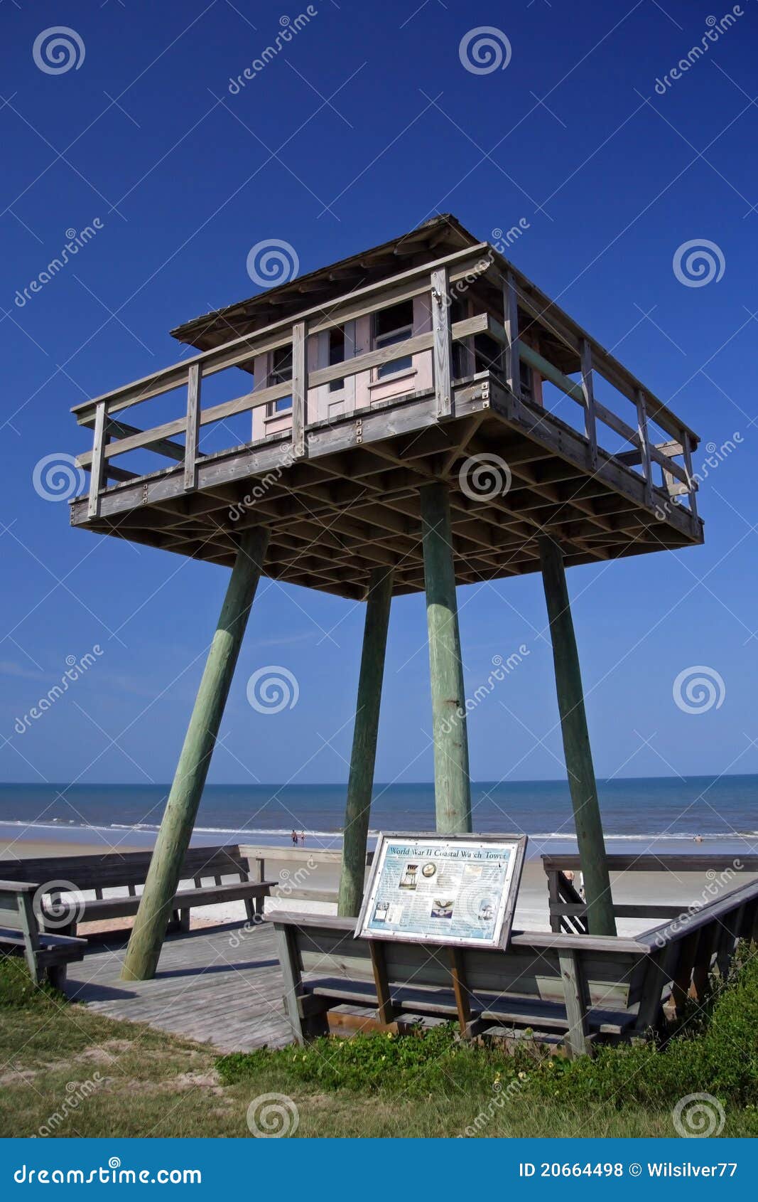 Historic Watchtower stock photo. Image of tourism, historic - 20664498