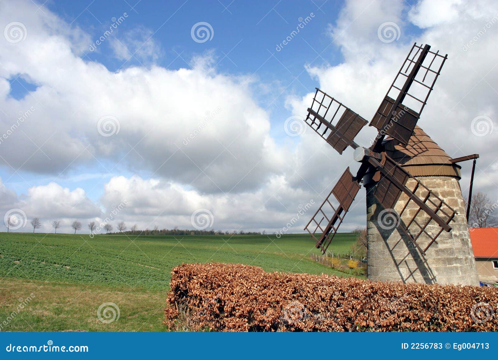 Historic Wind Mill stock image. Image of machine, europe - 2256783