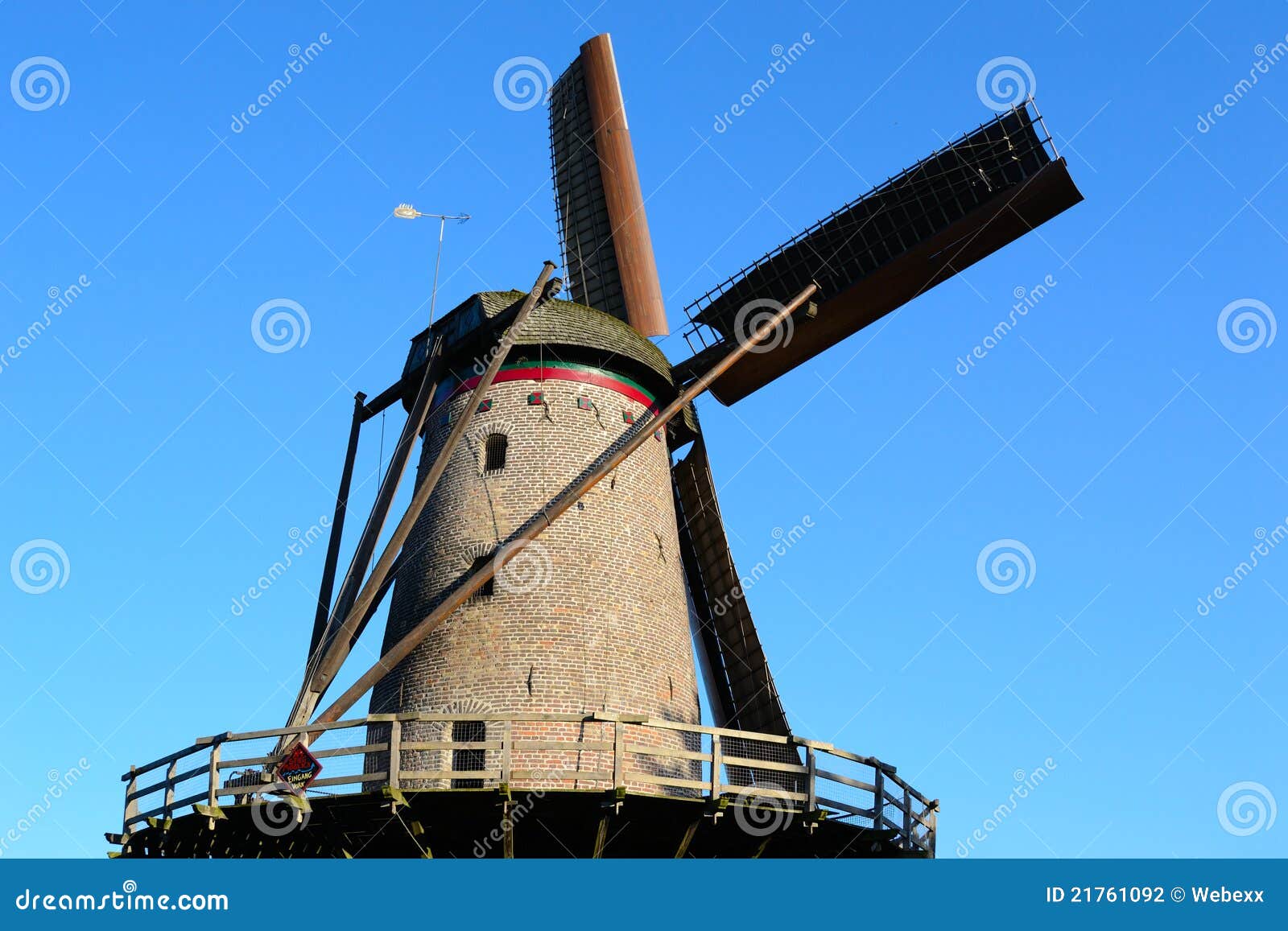 Historic windmill stock photo. Image of anchoring, built - 21761092
