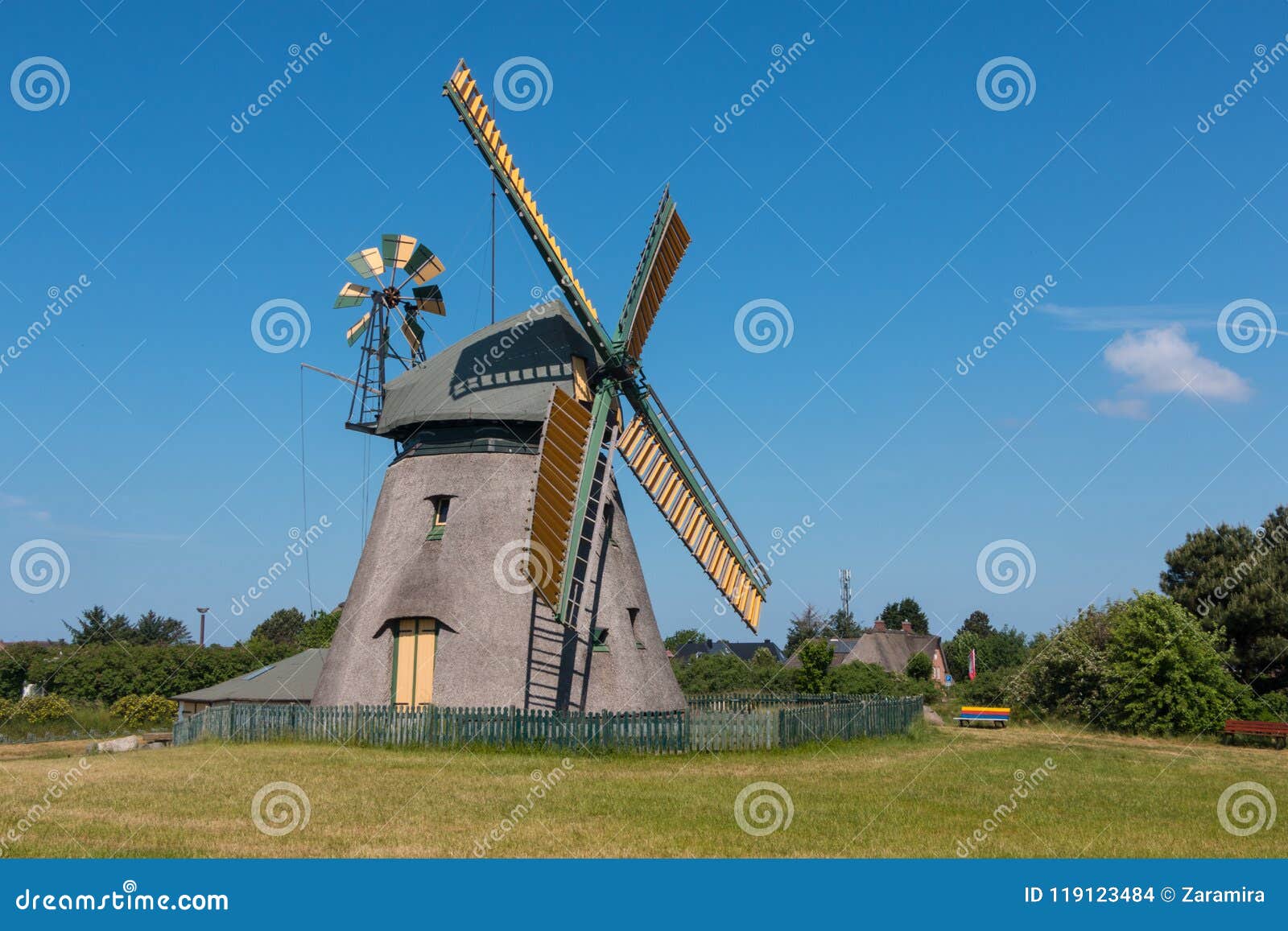 Halligen Amrum stock photo. Image of europe, tourist - 119123484