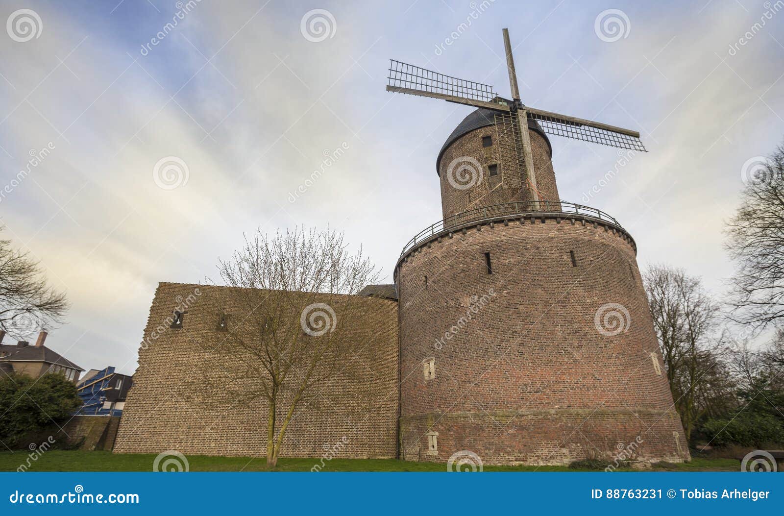 The Historic Winmill Kempen Germany Stock Image - Image of ...