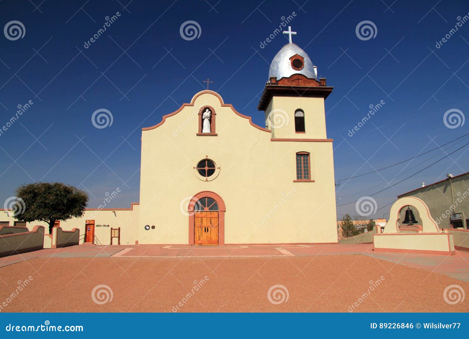 Historic Ysleta Mission stock photo. Image of pueblo - 89226846
