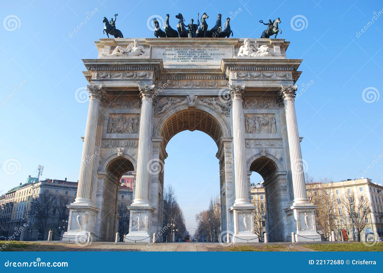Historical arch stock photo. Image of italy, european - 22172680