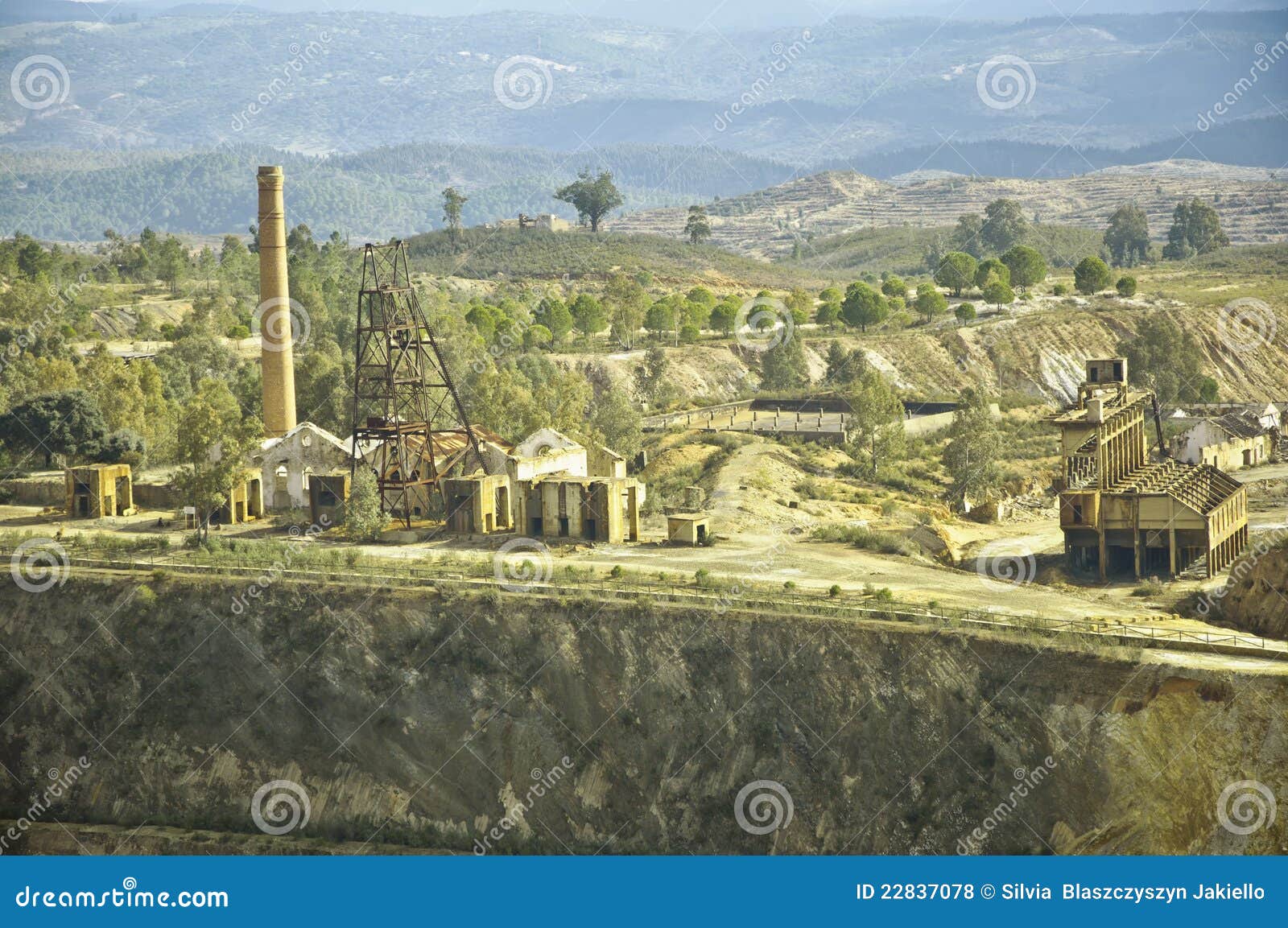 Historical Area Mining, Spain Stock Photo - Image of gold, compliment ...