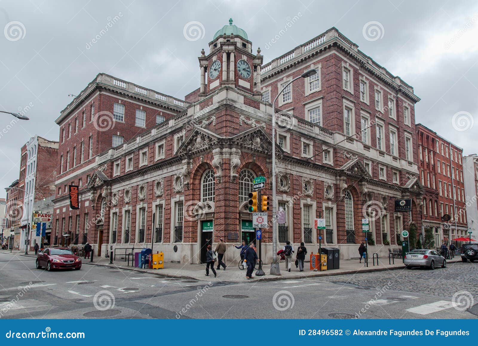 Historical Brick Building Philadelphia Editorial Photography - Image of ...