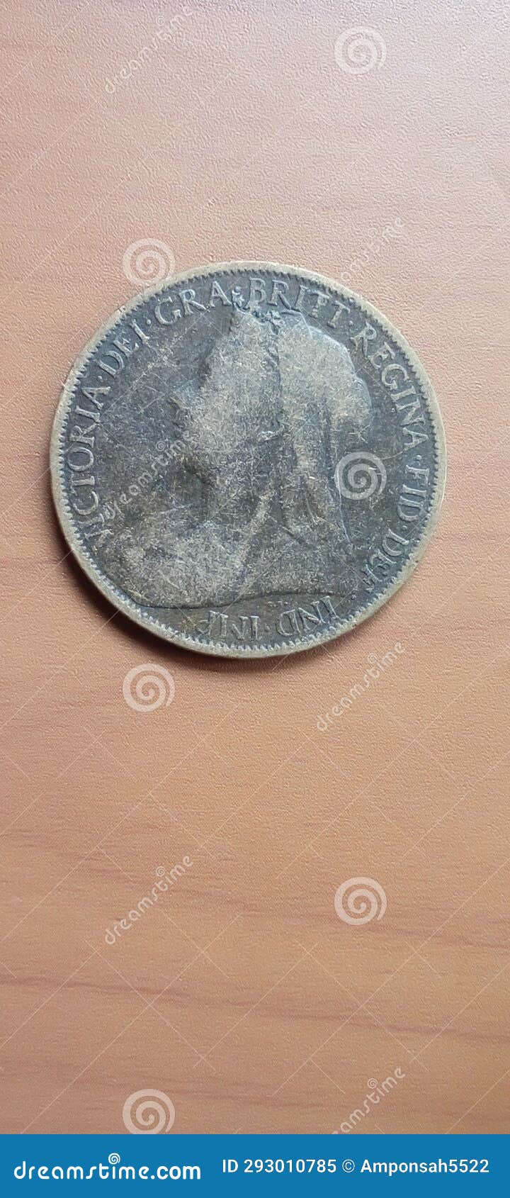 Historical British coin stock image. Image of british - 293010785