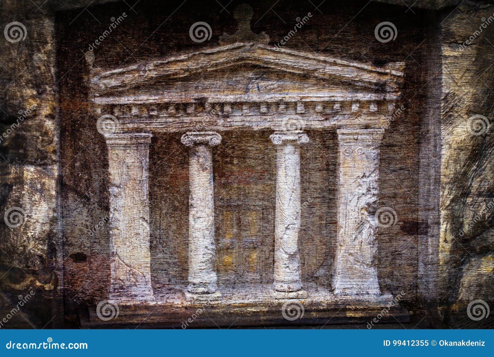 Historical Building Background Texture Stock Illustration ... Historical Building Background Texture Stock Illustration ...