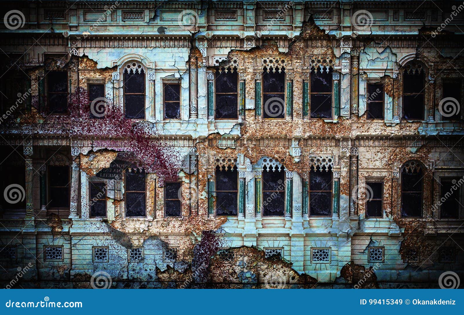 Historical Building Background Texture Stock Image - Image of gate ...