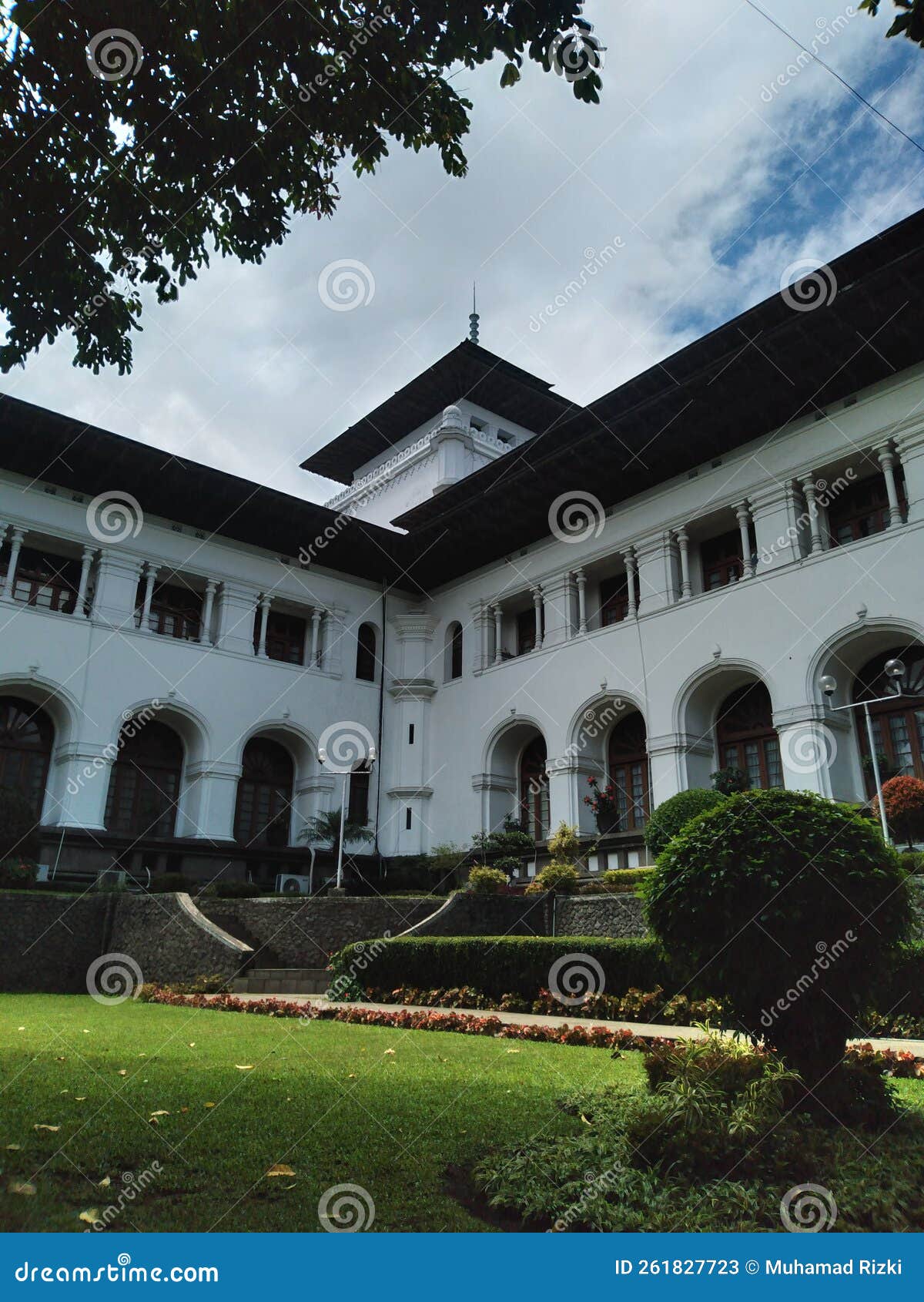 Historical Building in Bandung Indonesia Stock Image - Image of bandung ...