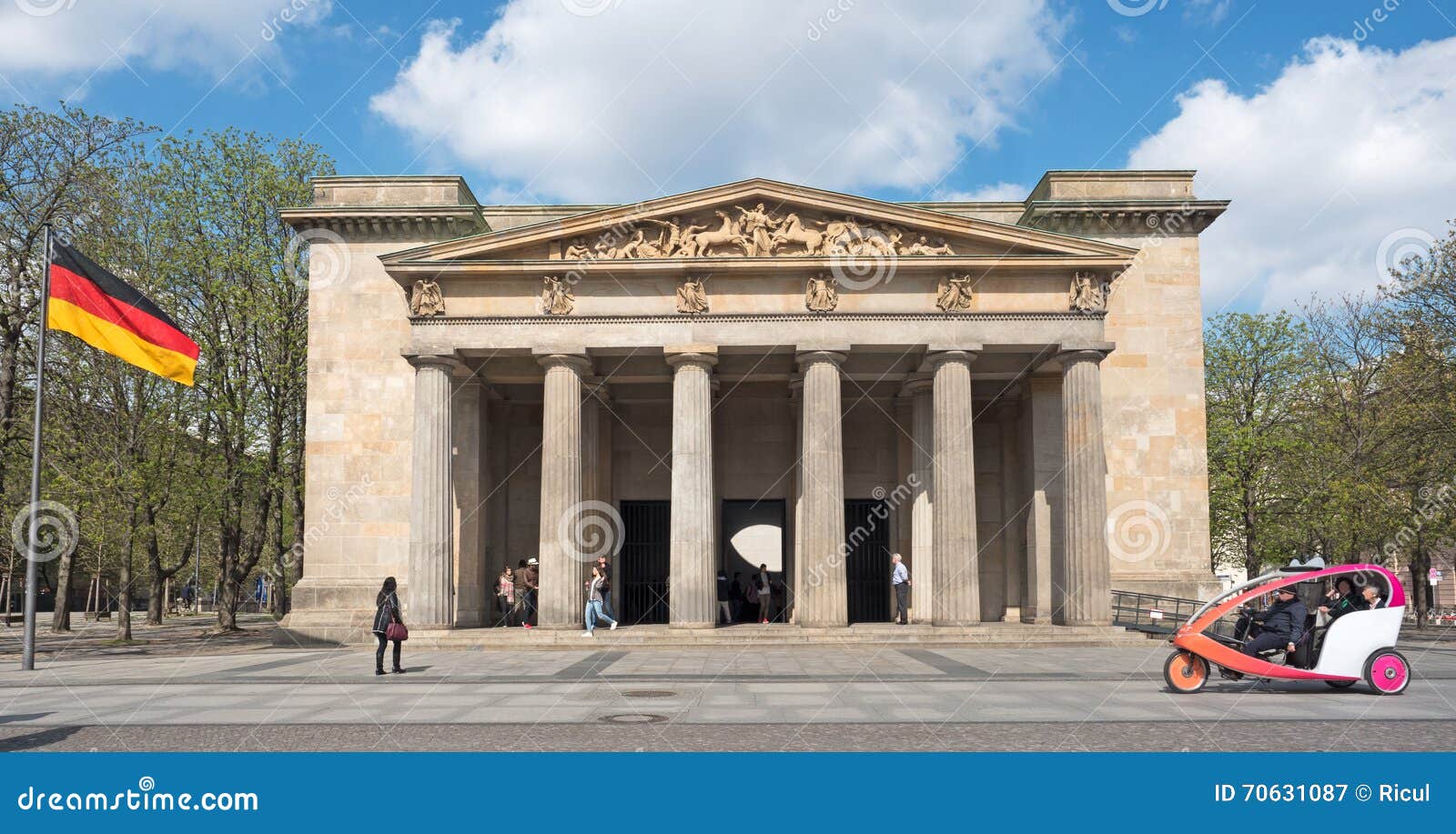 Historical Building in Berlin Editorial Photography - Image of ...