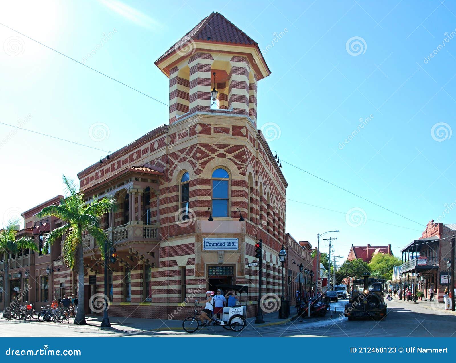 Historical Building in Downtown Key West, Florida Editorial Stock Photo ...