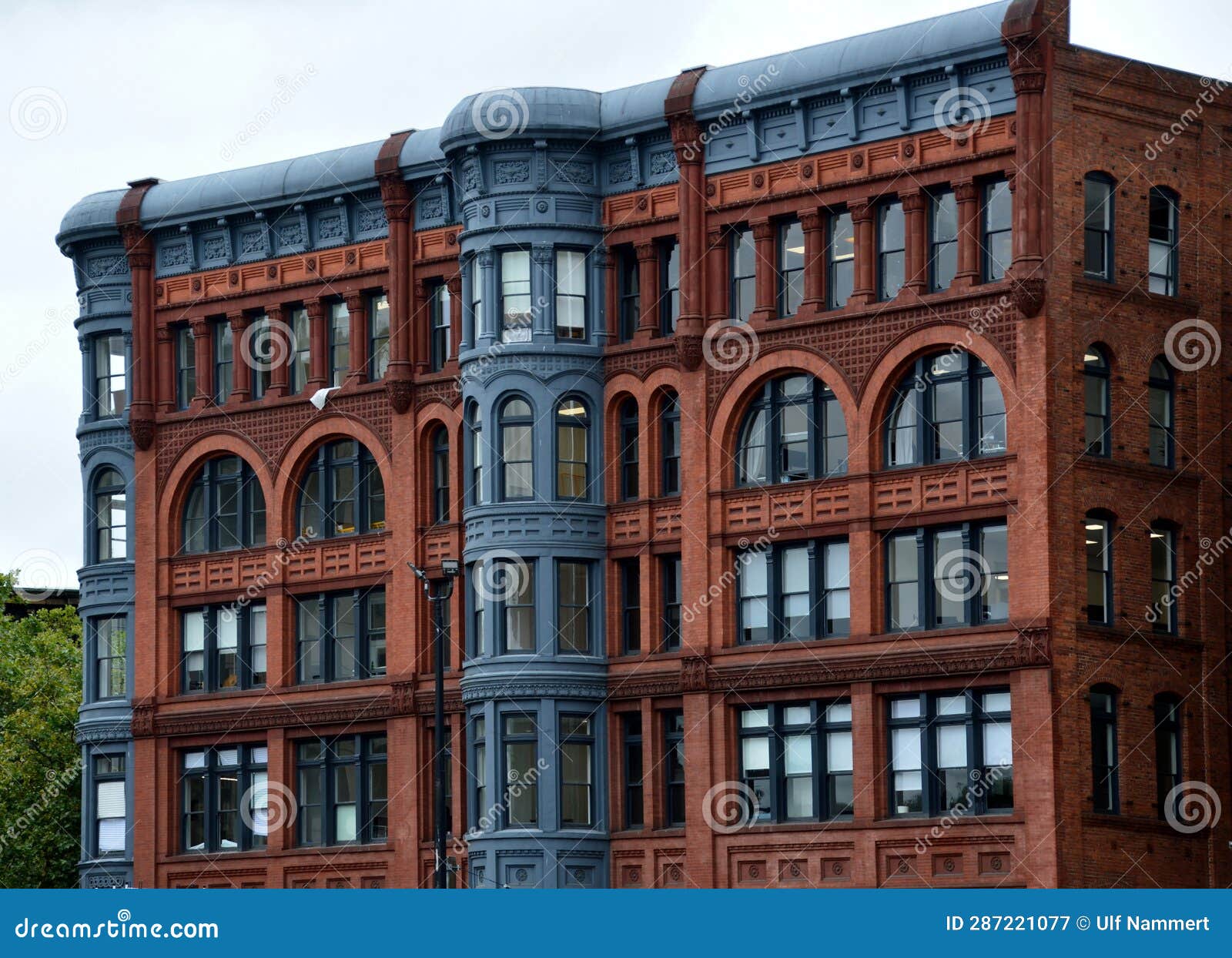 Historical Building in Downtown Seattle, Washington Stock Image - Image ...