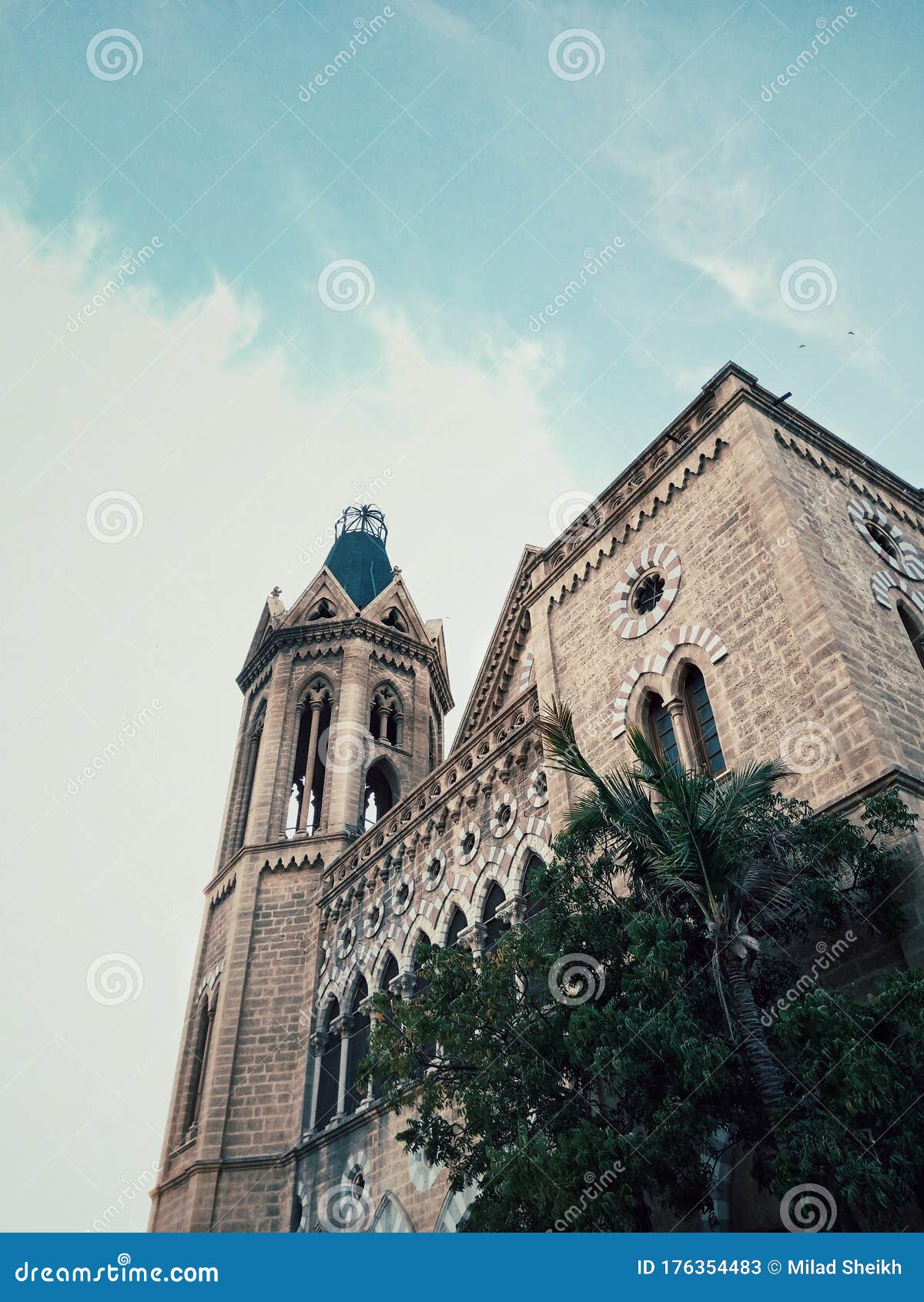Ferar Hall stock image. Image of city, town, church - 176354483