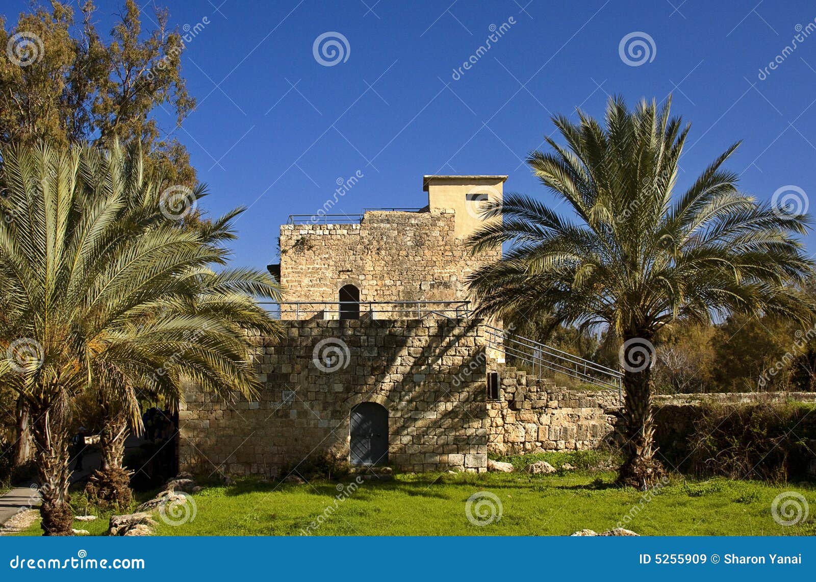 Historical Building in Israel Stock Image - Image of scenic, building ...